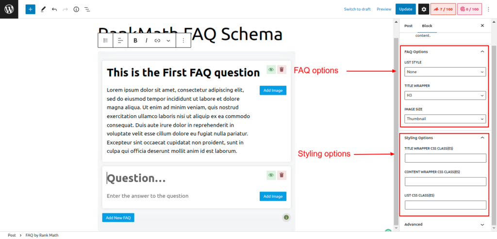 How to Add FAQ Schema in WordPress with and without plugins (2025) - WPoets