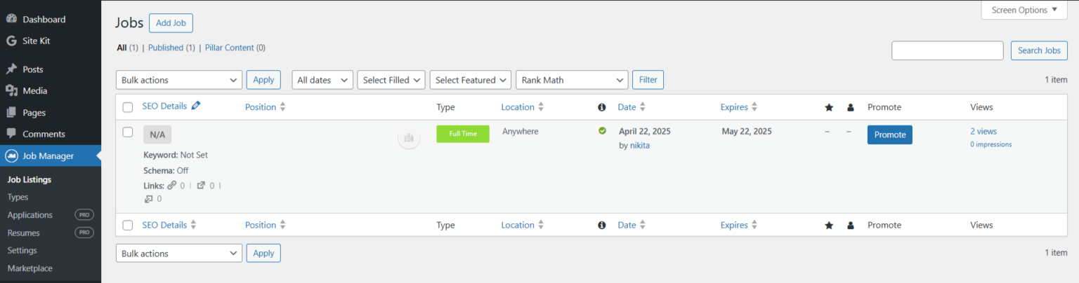 How to Create a Job Portal in WordPress Using the WP Job Manager Plugin ...