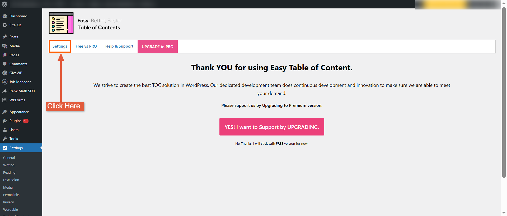 How to Add a Table of Contents in WordPress with the Easy Table of ...