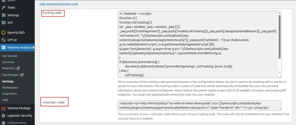 How to Set Up Matomo in WordPress for Complete Website Tracking (Part 3 ...