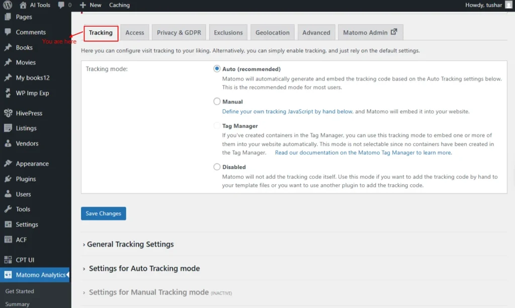 How to Set Up Matomo in WordPress for Complete Website Tracking (Part 2 ...